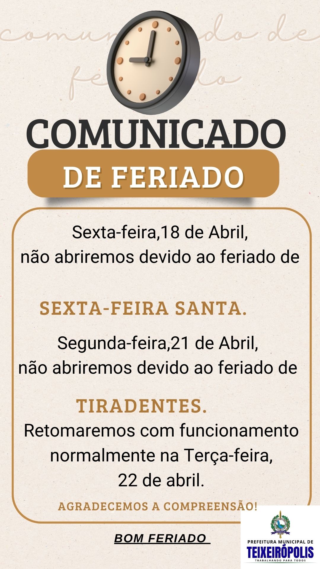 PREFEITURA MUNICIPAL DE TEIXEIRÓPOLIS